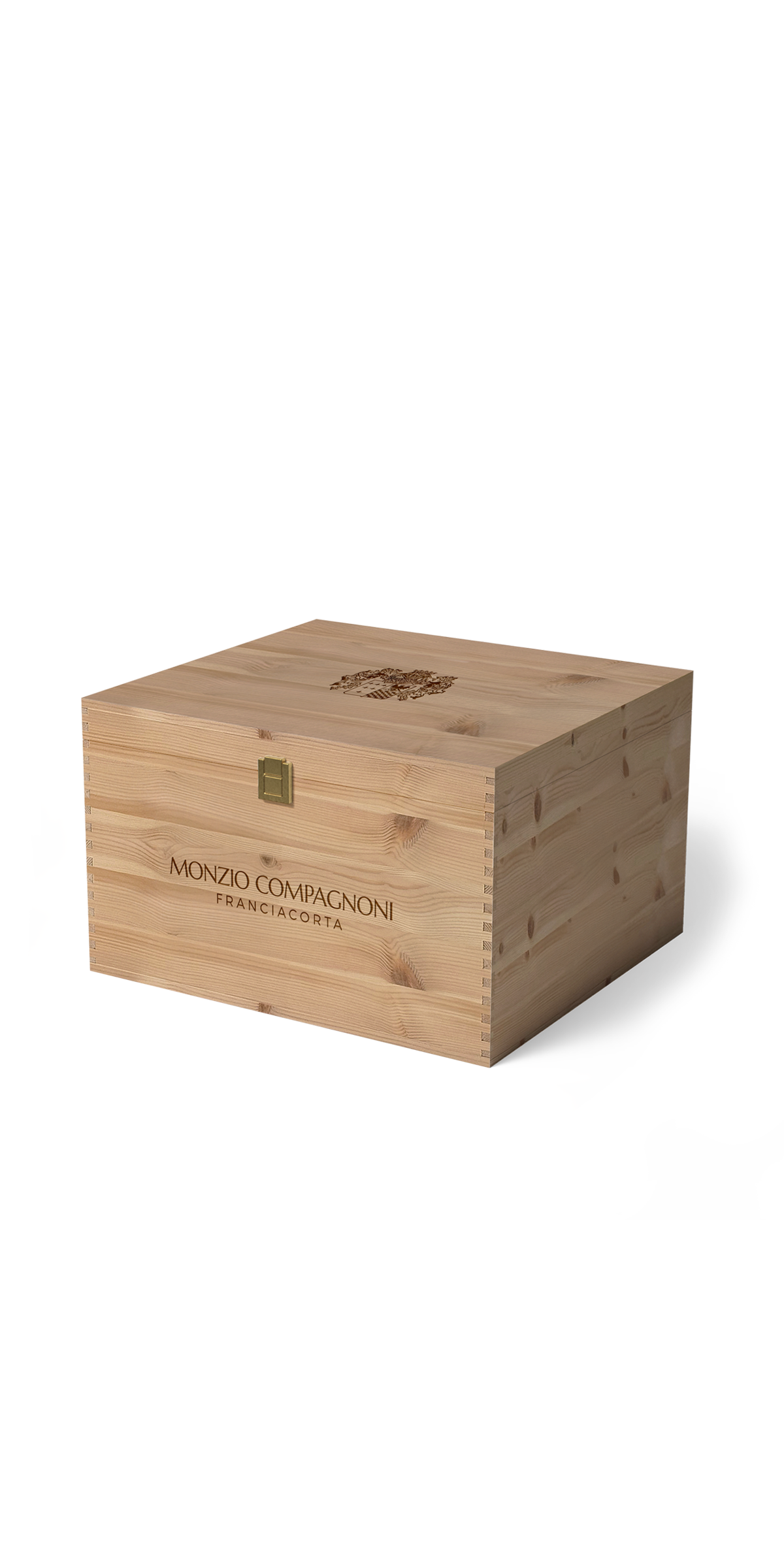 Wooden box containing 6 bottles of 0.75 – Monzio Compagnoni